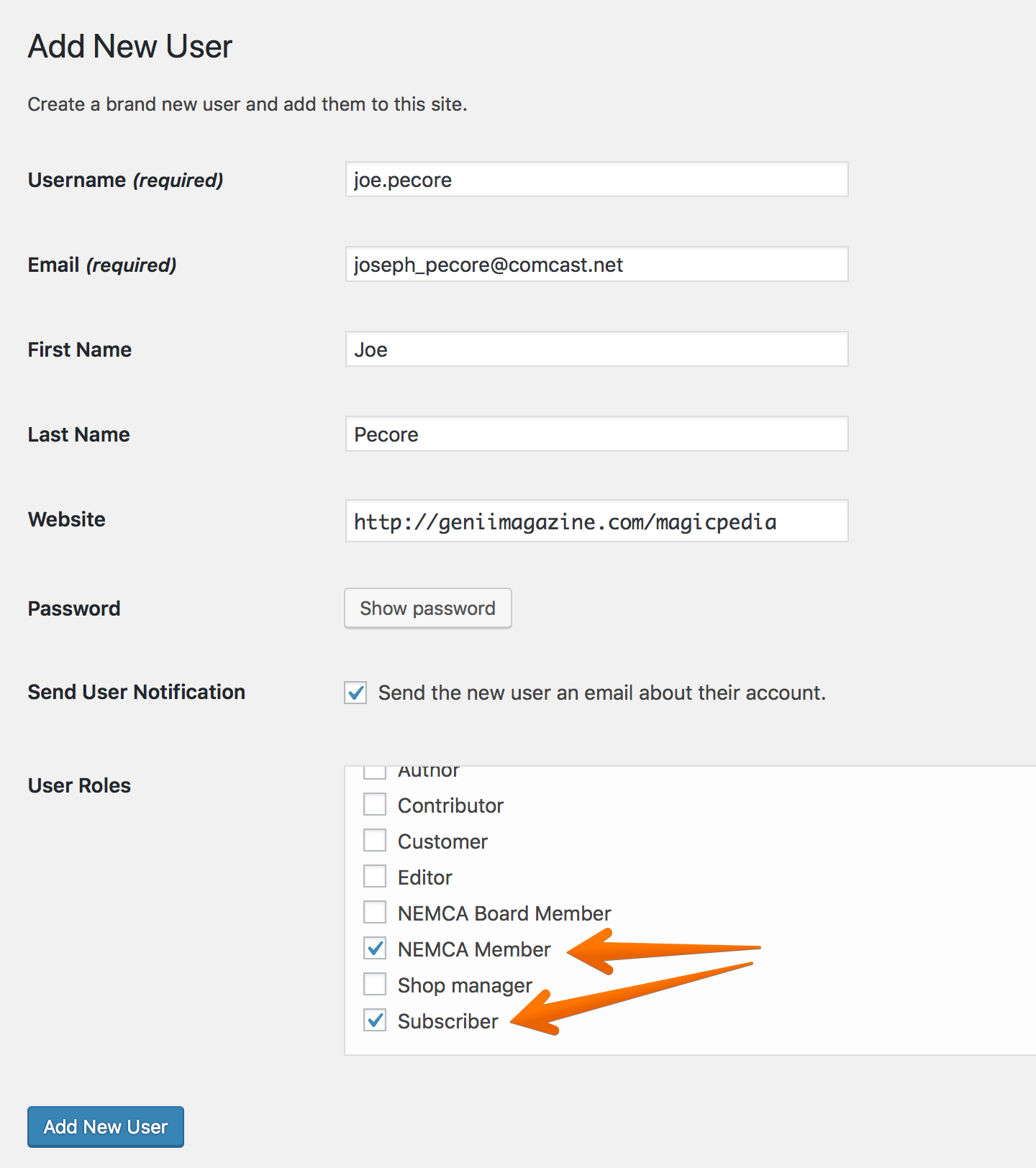Add New User ‹ NEMCA — WordPress 2018-02-19 19-18-59 – NEMCA